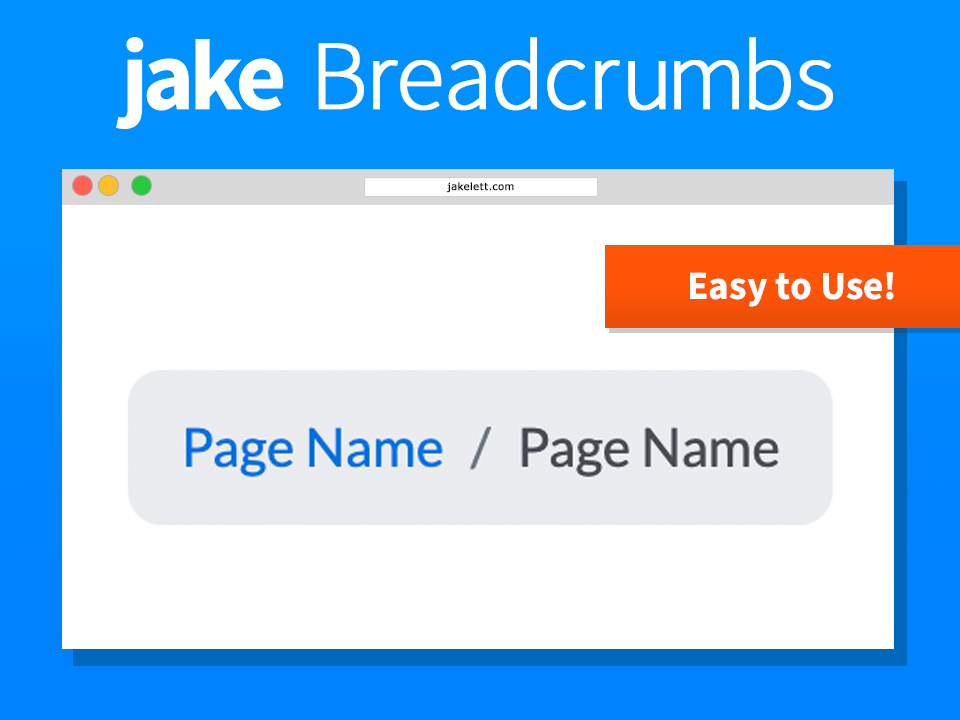 Jake Breadcrumbs Module by Bootstrap Creative
