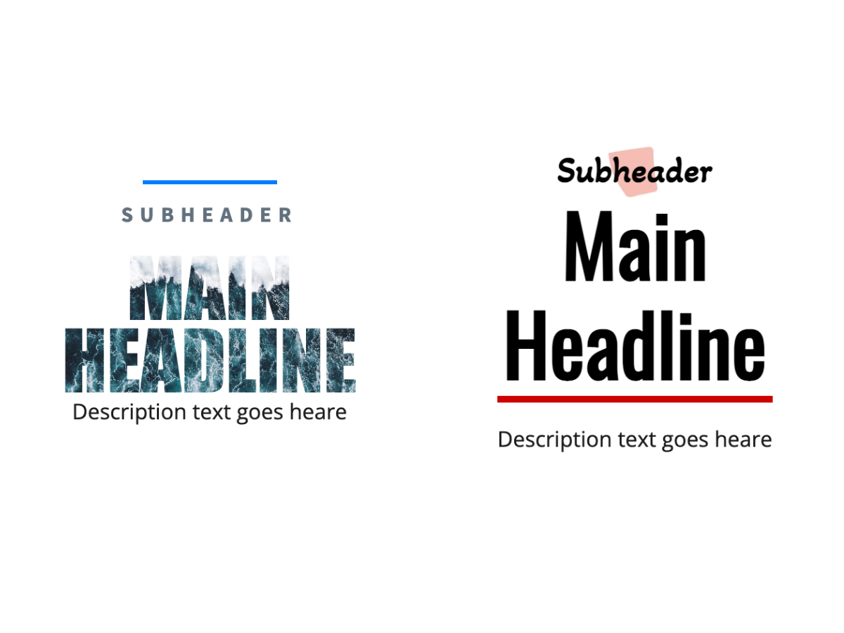 Header with Line HubSpot Module - Jake Addons for HubSpot CMS